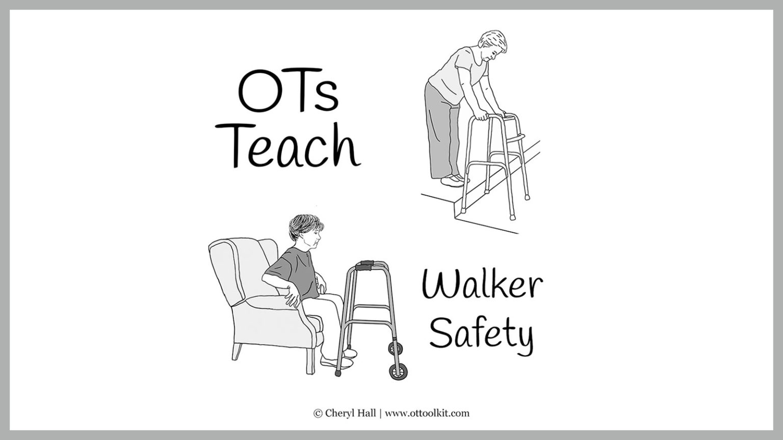 Walker Safety Handout at Alexandra Hellyer blog